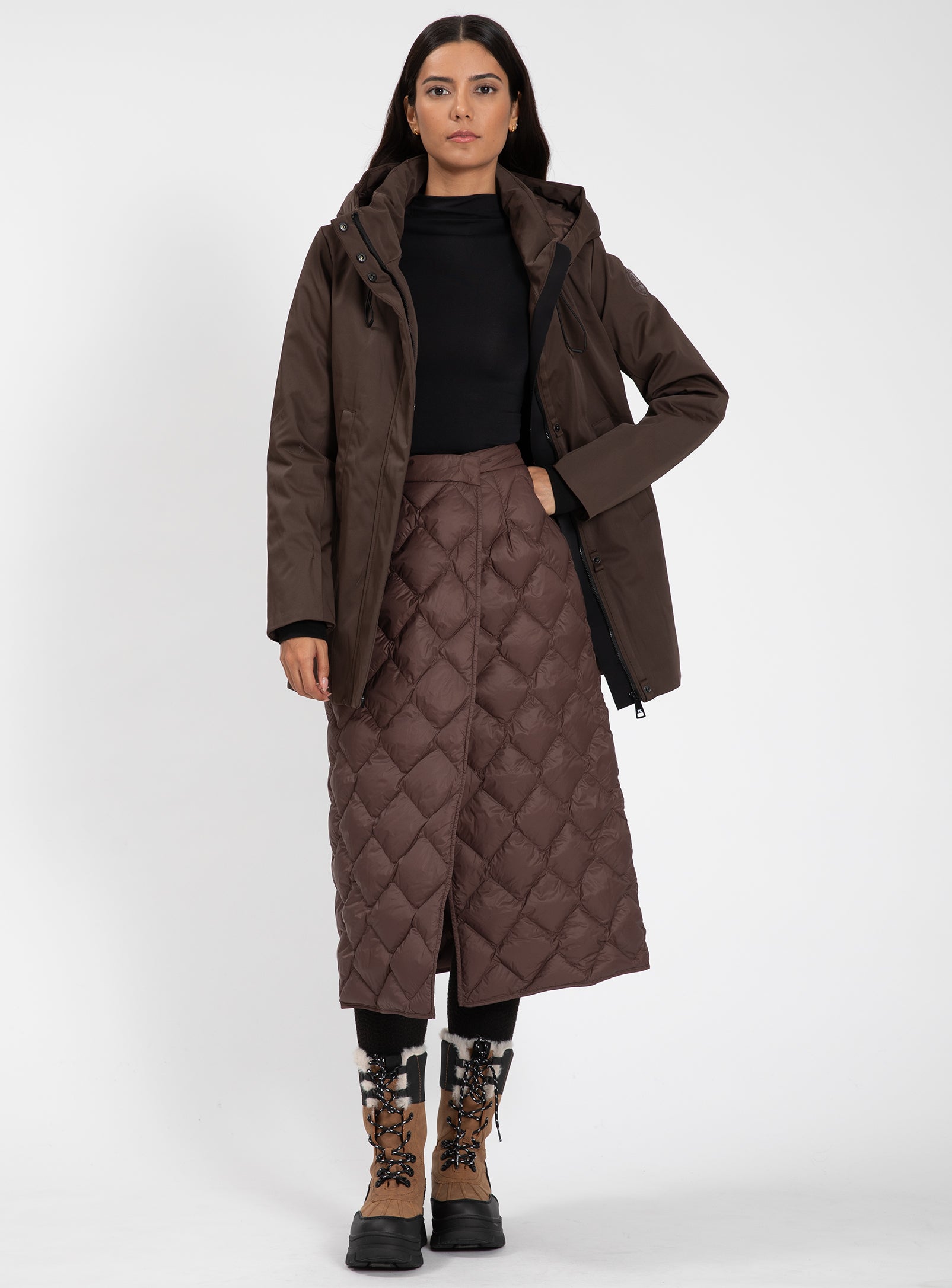 AERIS | Parka à Capuche Minimaliste – Point Zero